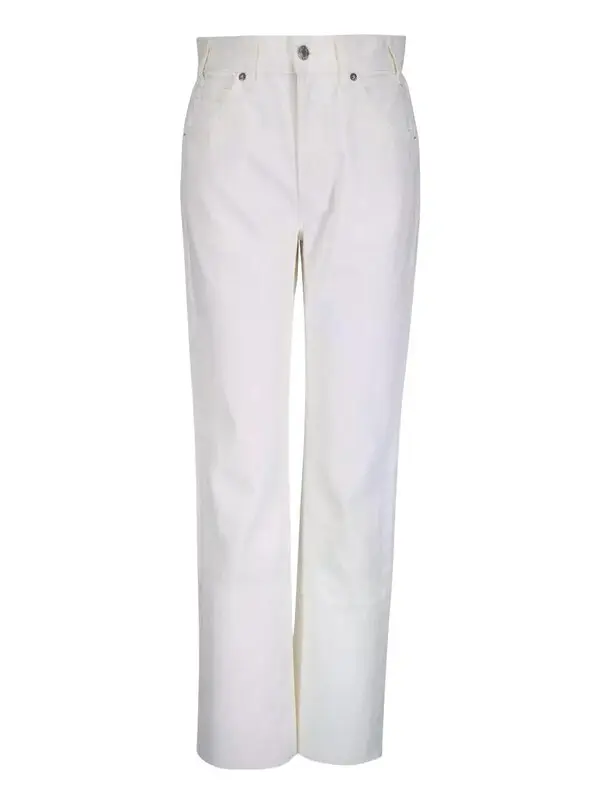 NILI LOTAN Classic-pocket Jeans - White