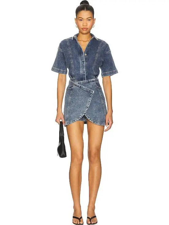 SOVERE / Dawn Denim Dress - Vintage Blue