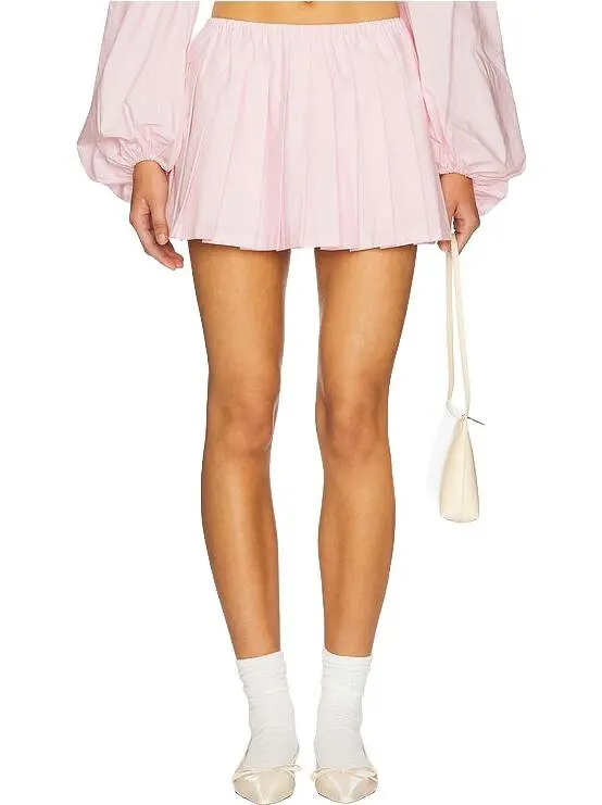 LOVERS AND FRIENDS Renae Mini Skirt - French Pink