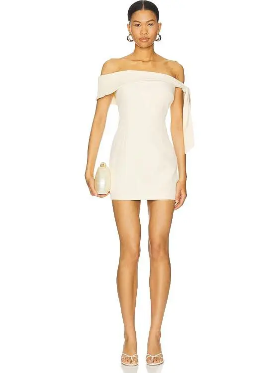 Superdown Astar Mini Dress - Cream