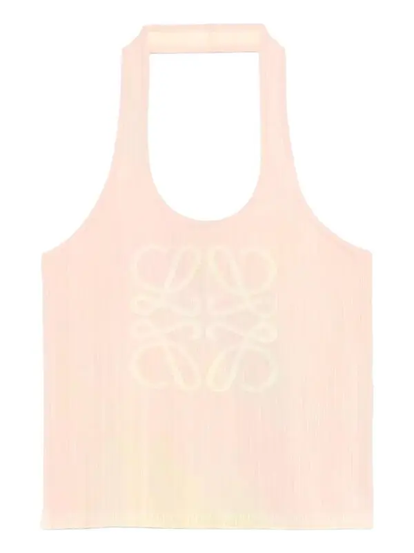 Loewe Anagram-jacquard Top - Pink