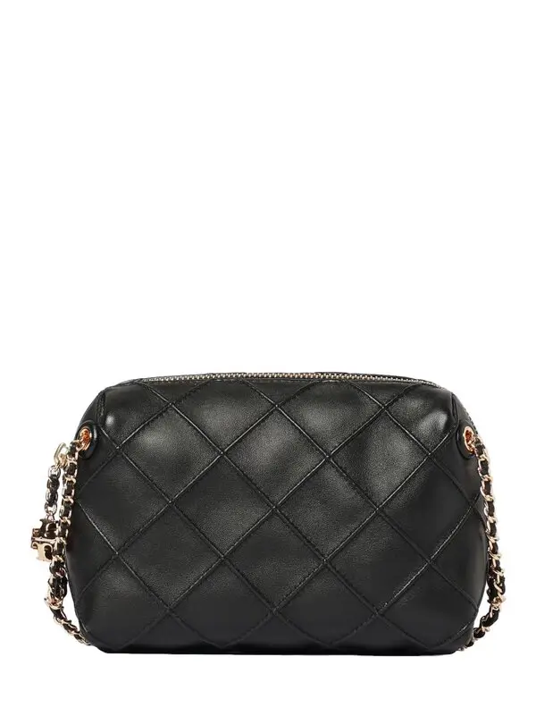 Tory Burch Quilted Mini Bag - Black