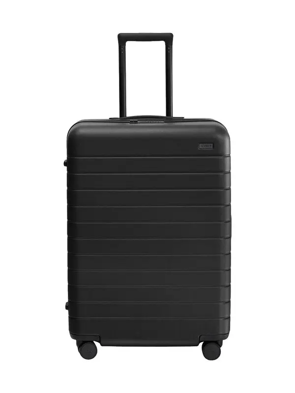AWAY Medium Flex Suitcase - Jet Black