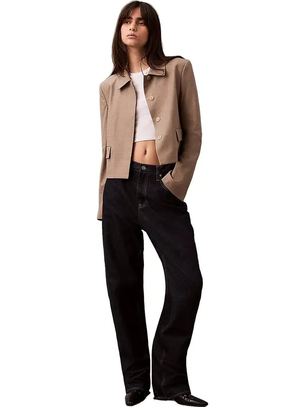 Calvin Klein Tailored Jacket - Driftwood Melange