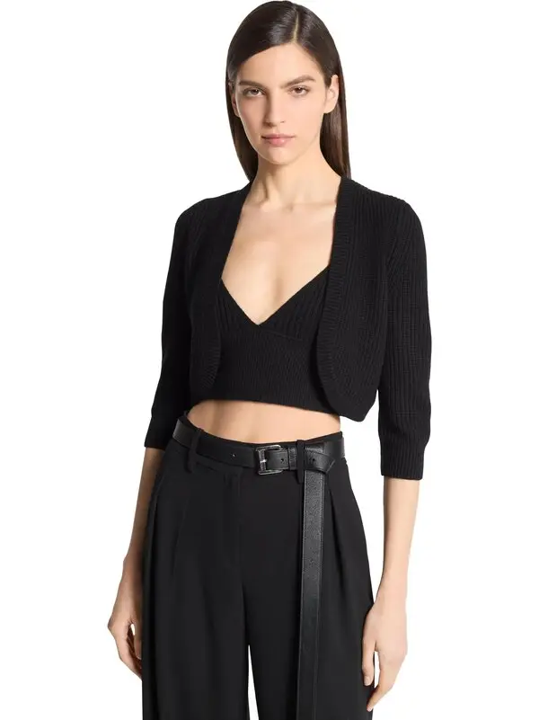 Michael Kors Cashmere Shrug - Black