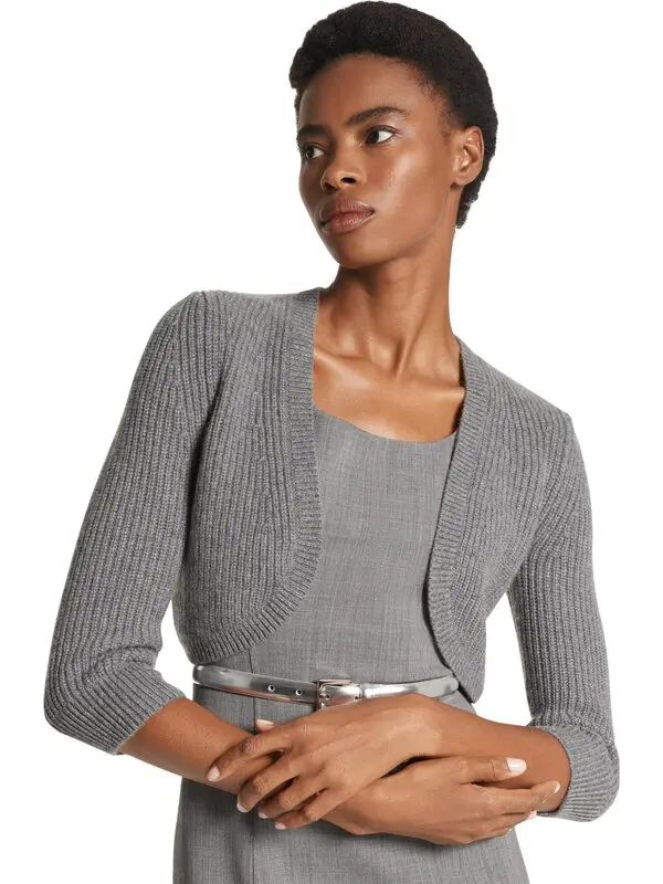Michael Kors Cashmere Shrug - Grey
