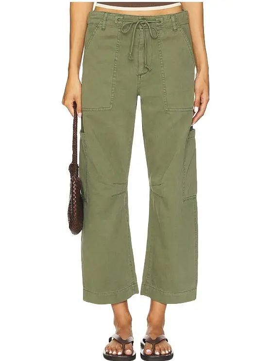 PISTOLA Sabrina Curved Utility Pants - Meadow