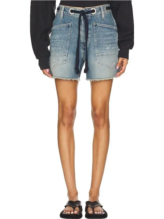 Free People We The Free Moxie Short - Timeless Blue