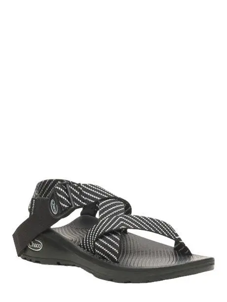CHACO Mega Z Cloud Sandal - Vibin Black/white