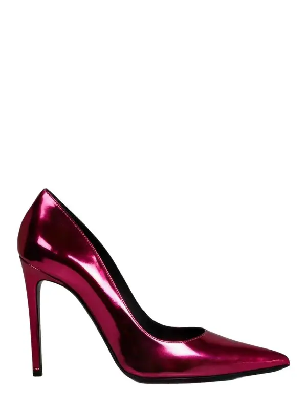 Roberto Festa 100mm Metallic Pumps - Red