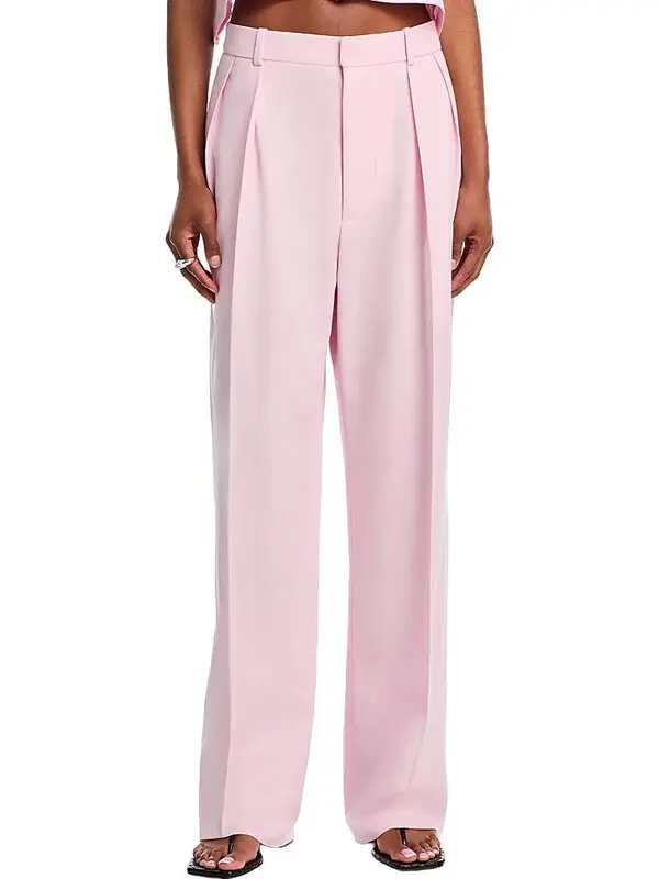 Wardrobe.NYC Low Rise Trousers - Blush