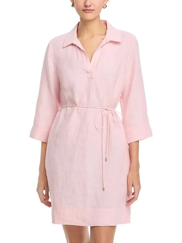 Tommy Bahama Linen Shift Dress - Light Salmon
