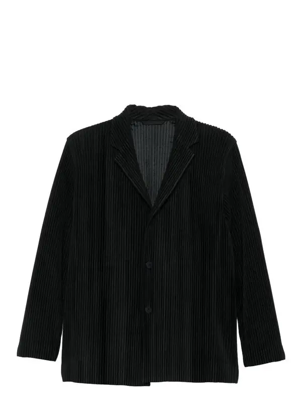 Issey Miyake Plissé Blazer - Black