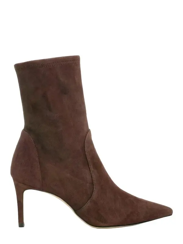 STUART WEITZMAN 75mm Power Ankle Boots - Brown