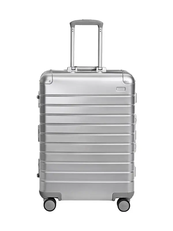 AWAY The Medium Aluminum Suitcase - Silver