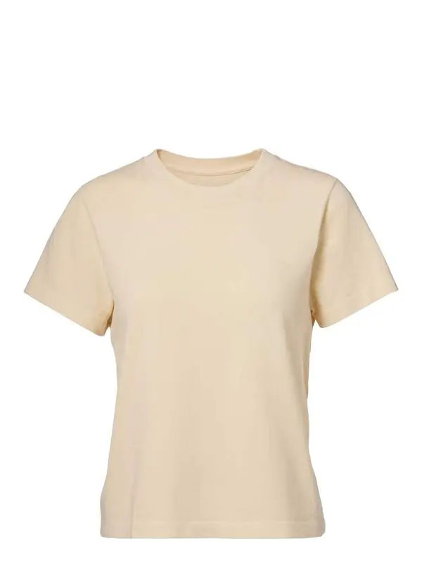 Khaite Emmylou Cotton T-shirt - Beige