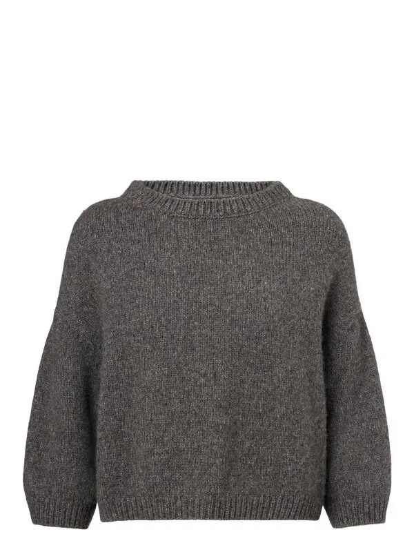 Khaite Sabina Cashmere Sweater - Grey