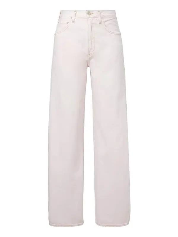 AGOLDE Low Curve Mid-rise Jeans - Pink