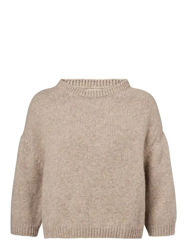 Khaite Sabina Cashmere Sweater - Beige