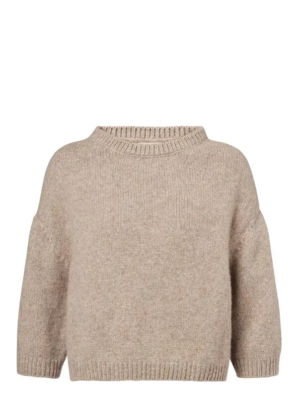 Khaite Sabina Cashmere Sweater - Beige