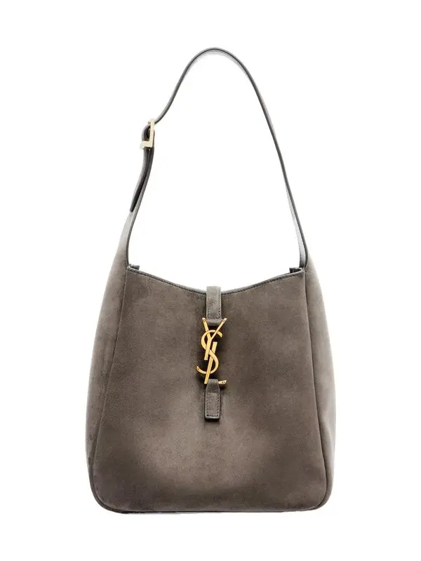 Saint Laurent Le 5 À 7 Supple Small Shoulder Bag - Grey