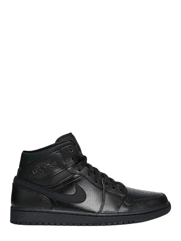 JORDAN 1 Mid Sneakers - Black