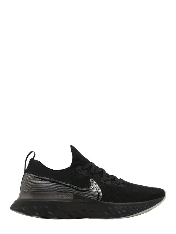 Nike React Infinity Run Flyknit Sneakers - Black