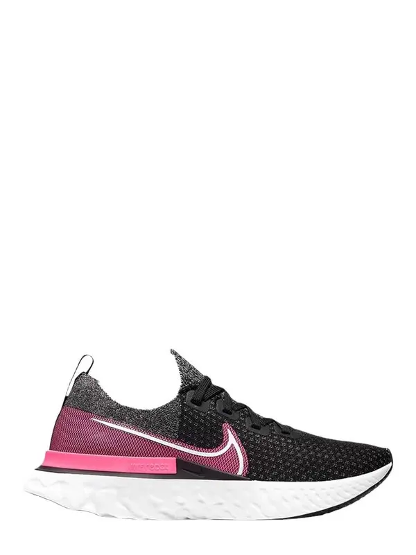 Nike React Infinity Run Flyknit Sneakers - Black