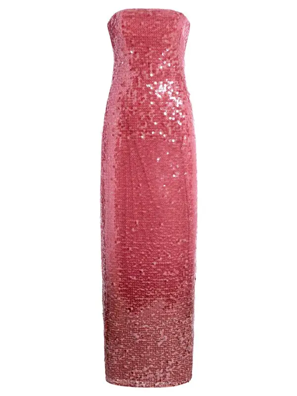 Simkhai Leilani Sequined Gown - Pink