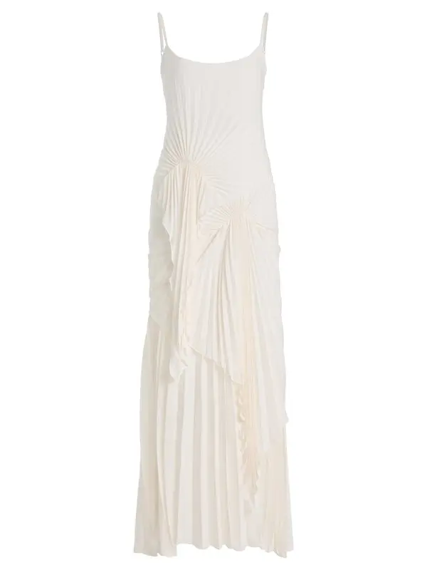 GEORGIA HARDINGE The Torrent Georgette Maxi Dress - Ivory