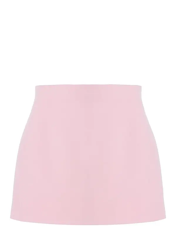 Wardrobe.NYC Column Mini Skirt - Pink