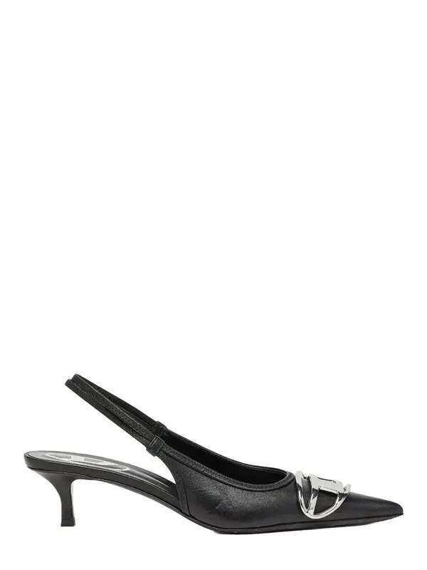 DIESEL® 40mm D-venus Slingback Pumps - Black