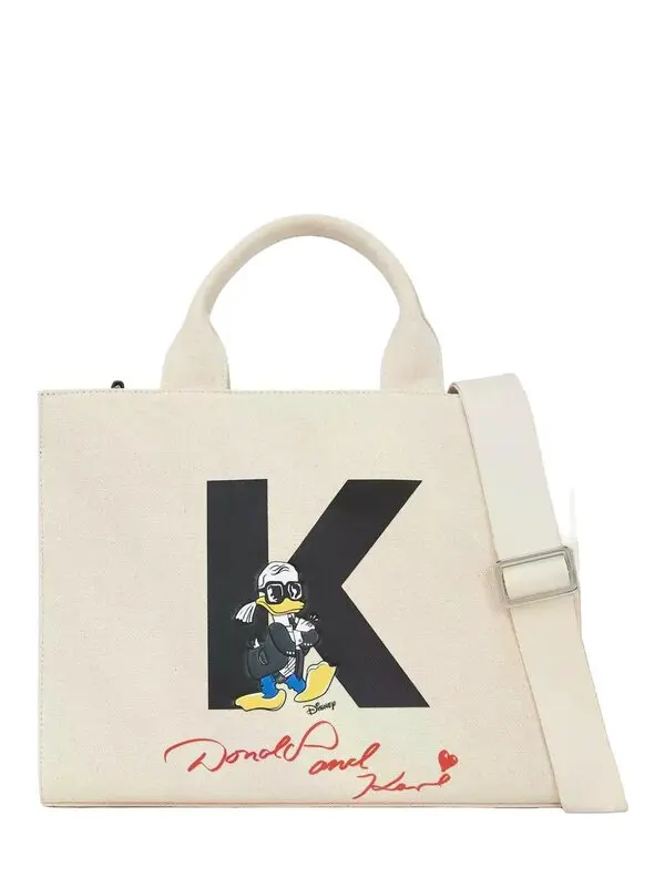 Karl Lagerfeld X Disney Medium Tote Bag - Neutrals