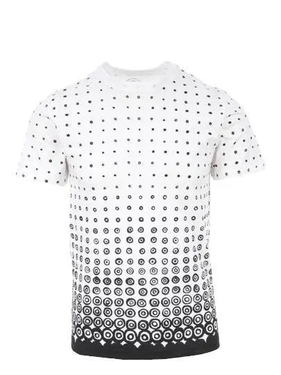 10 CORSO COMO Printed Cotton Jersey T-shirt - White - Black Print