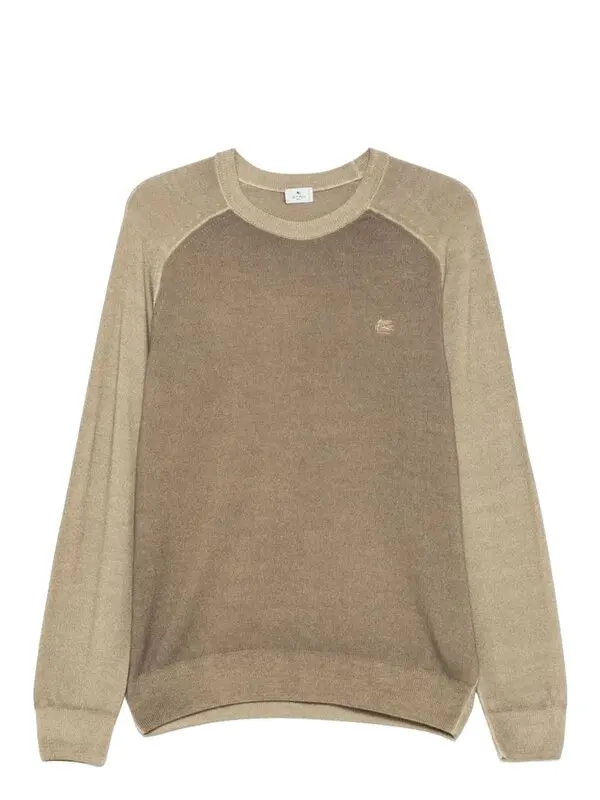 Etro Wool Sweater - Beige