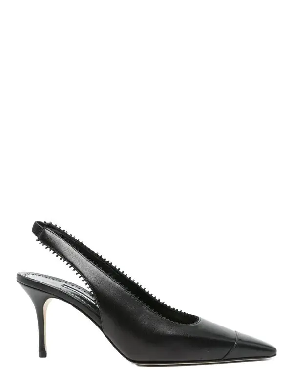 Manolo Blahnik 70mm Slingback Pumps - Black