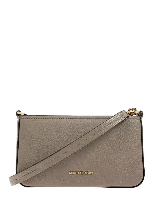 Michael Kors Pebbled-leather Tote Bag - Grey