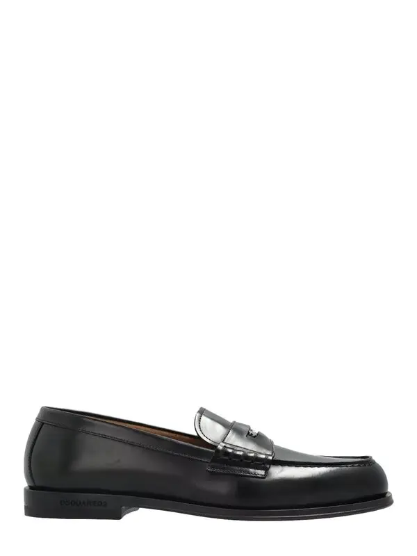 Dsquared2 Penny Loafers - Black