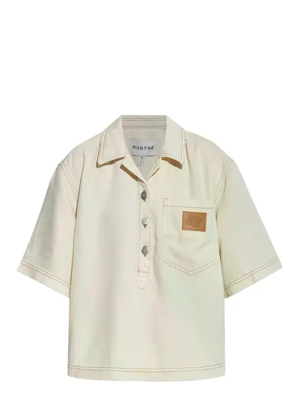 Munthe Short-sleeve Shirt - White