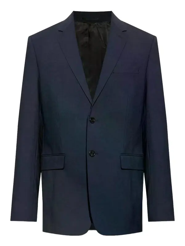 Theory Single-breasted Blazer - Blue