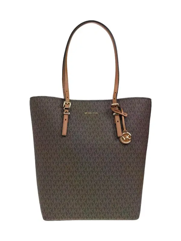 Michael Kors Logo-pattern Tote - Brown