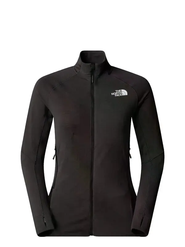 The North Face Zip-up Long-sleeve Top - Black