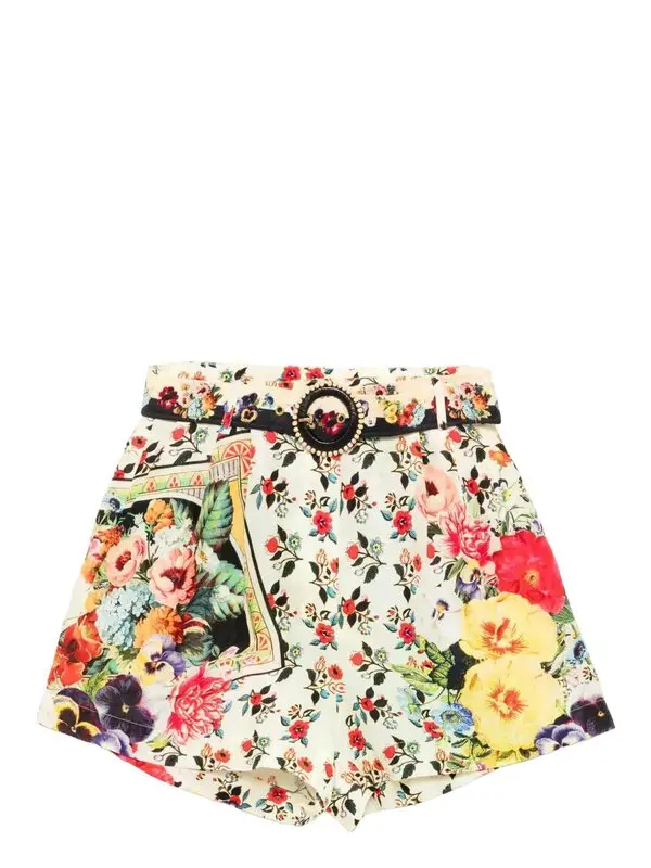 Camilla Aromatic Amor Shorts - Yellow