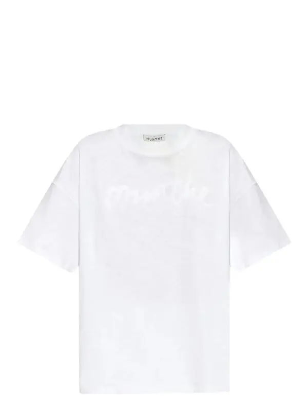 Munthe Organic Cotton T-shirt - White