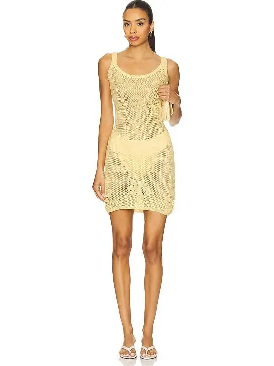 SNDYS Terrina Mini Dress - Yellow