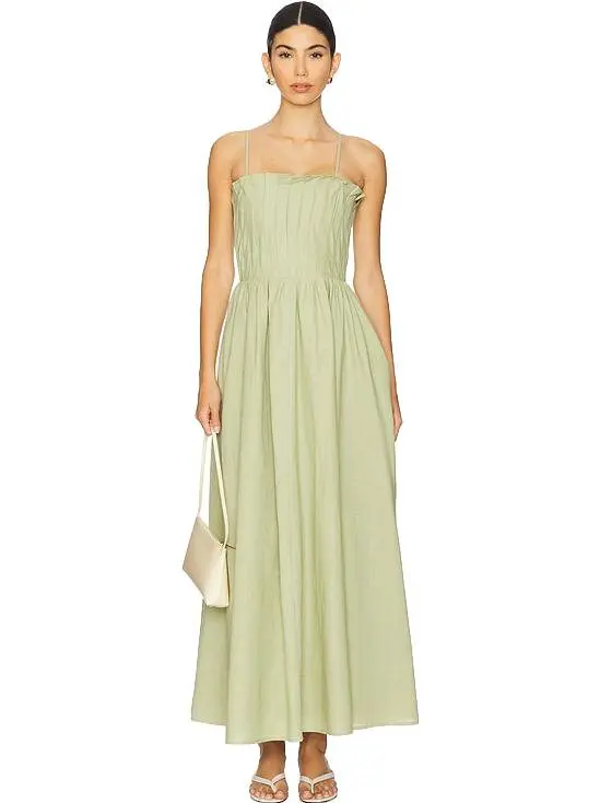 SNDYS Hilda Maxi Dress - Pear