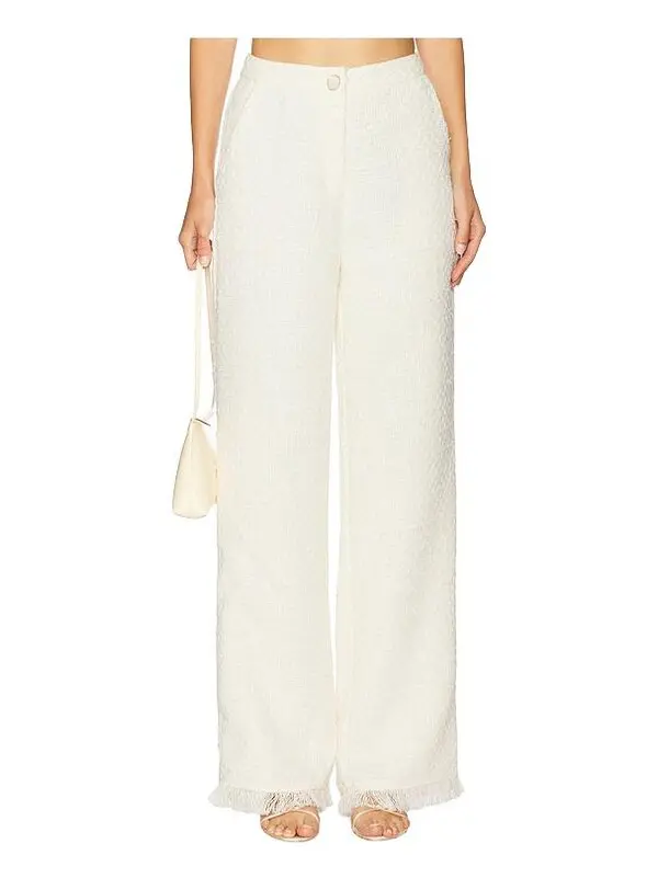 SNDYS Piper Suit Pant - White