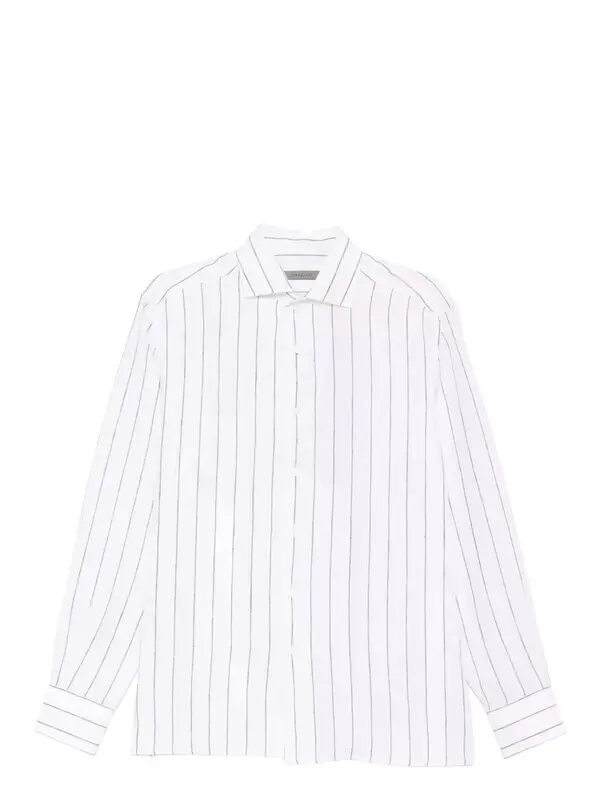 Corneliani Linen Shirt - White