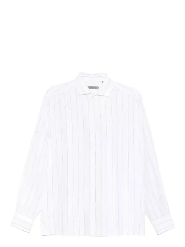 Corneliani Linen Shirt - White