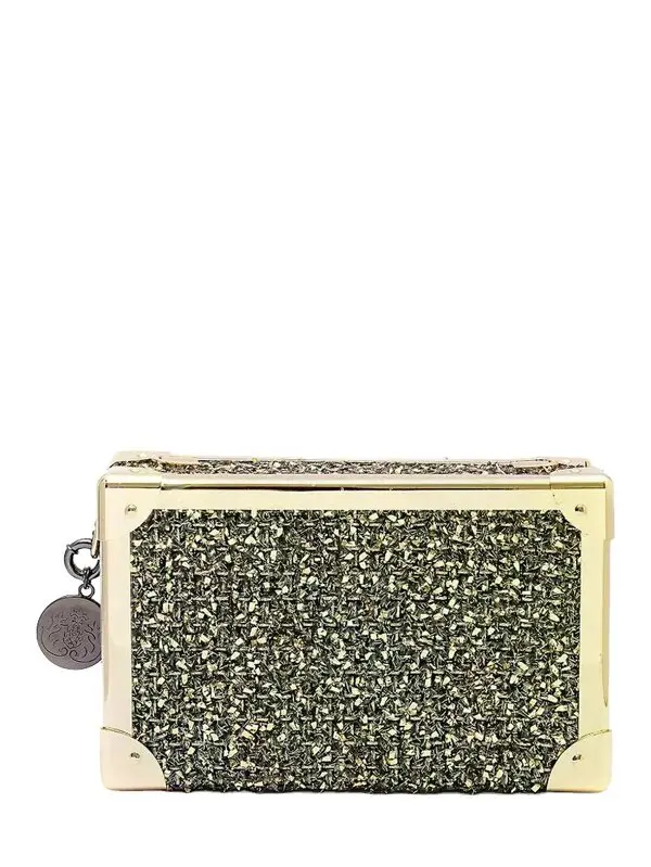 ISLA Trunk Clutch Bag - Gold